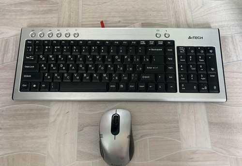 Беспроводная клавиатура и мышь 4tech