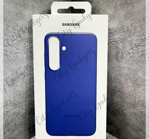 Чехол Samsung S25  Silicone- (Blue)