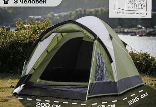 Палатка туристическая с тамбуром 200*65*225см