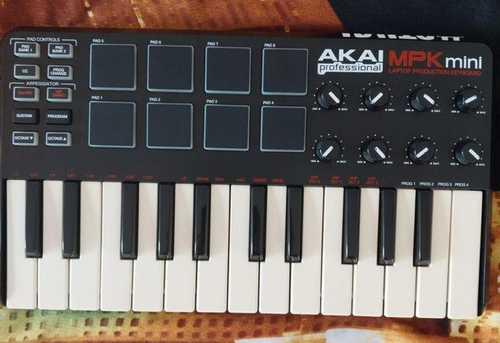 Midi клавиатура akai MPK Mini MK1