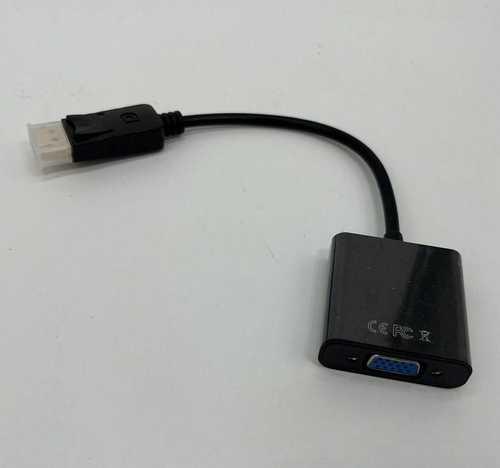 Переходник vga DisplayPort с DVi на DisplayPort