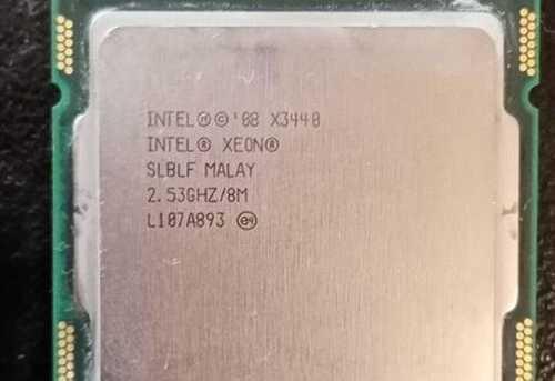 Процессор xeon x3440