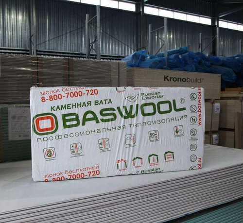 Утеплитель базальтовый baswool Экорок 120 2 плит
