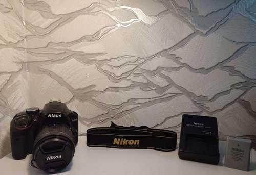 Nikon D3400 18-55 AF-P Kit (пробег 36 тыс)