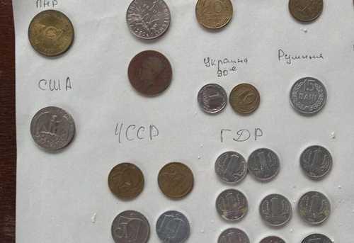 Монеты ри, СССР, РФ, зарубежные
