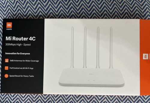 Wi-fi роутер xiaomi mi router 4c