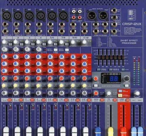 Микшерный пульт Eurosound crisp-12UX