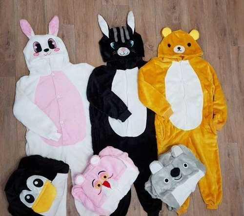 Кигуруми детская пижама 110-134