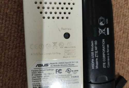 Переносной wi-fi 3g роуетер Asus wl-330n3g