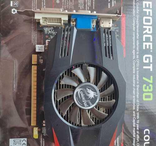 Видеокарта colorful geforce gt 730 2 gb