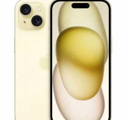 Смартфон Apple iPhone 15 128Gb Yellow 2 SIM