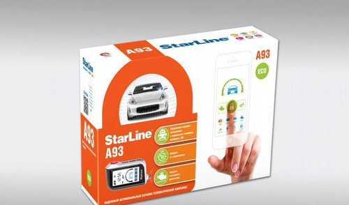 Сигнализация Starline A93 v2 ECO с автозапуском