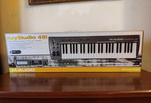 Миди клавиатура M-Audio KeyStudio 49i