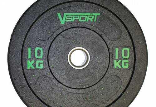 Диск бамперный черный 10 кг FTX-1037-10
