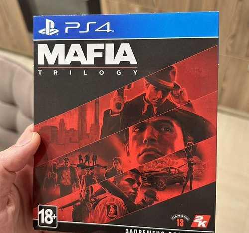 Игра для PS4 mafia trilogy