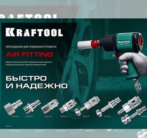 Переходник (06593-1/2), kraftool 1/2F - рапид му