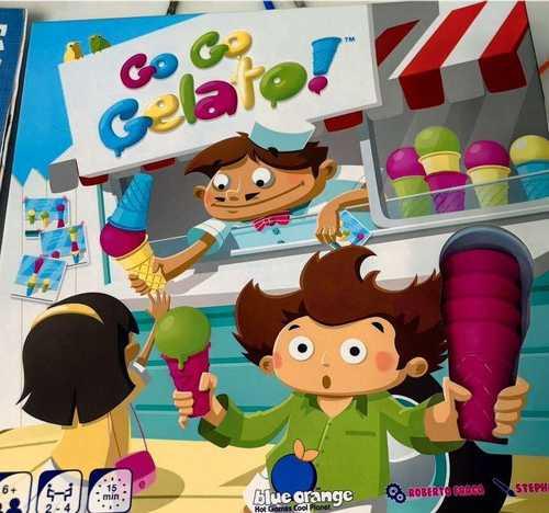 Настольная игра go go gelato экспресс мороженое