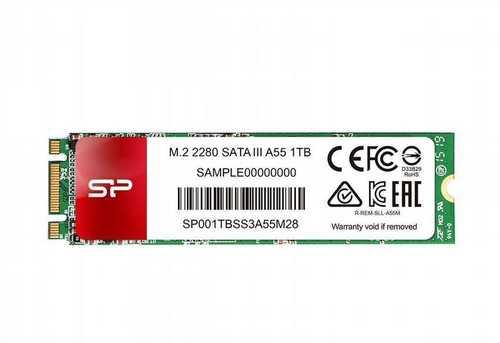 256 гб SSD M.2 накопитель Silicon Power A55