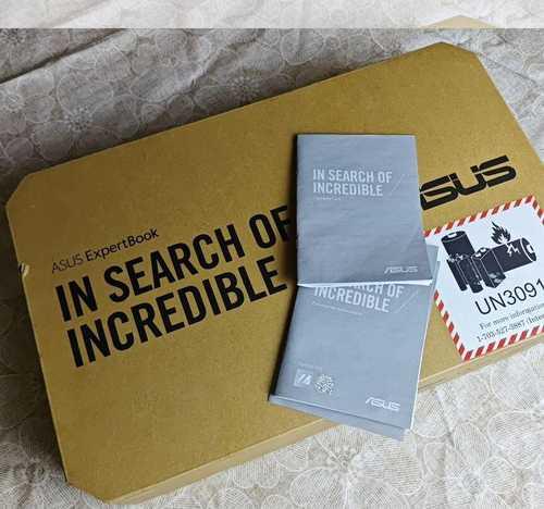 Коробка от ноутбука asus Expertbook