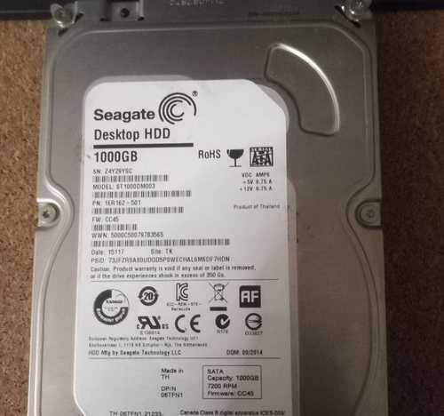 Жесткий диск 1 тб (HDD 1tb) Seagate