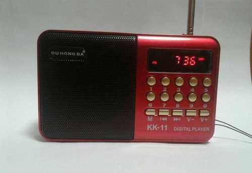 Радио с mp3 USB Micro SD кк-11 укв- фм 115*70*35*