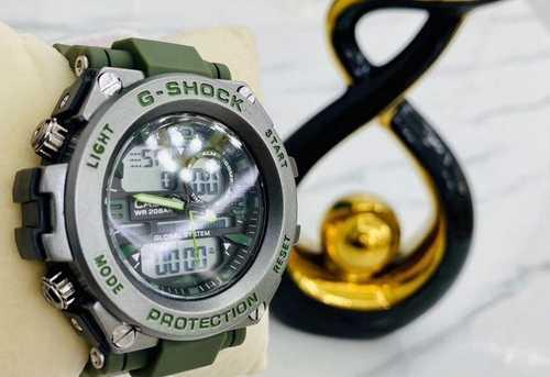 Часы casio g shock green новые