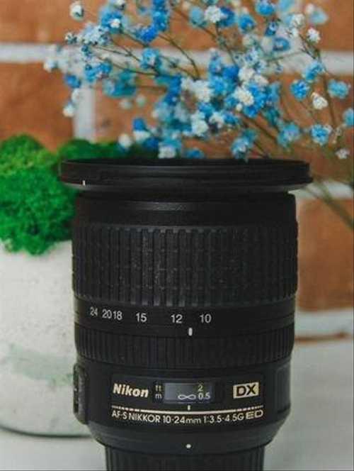 Объектив Nikon 10-24mm f/3.5-4.5G ED AF-S DX
