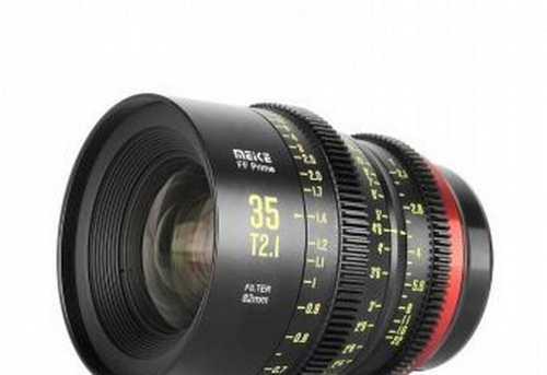 Объектив Meike 35mmT2.1 Cine Lens Canon E полный к