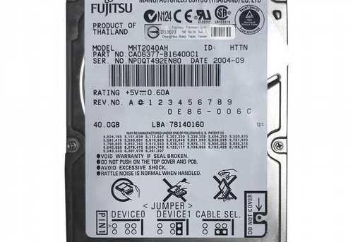 Жесткий диск Fujitsu MHT2040AH 40Gb IDE 2,5"