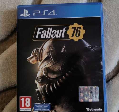 Диски на ps4/ps5. Fallout 76