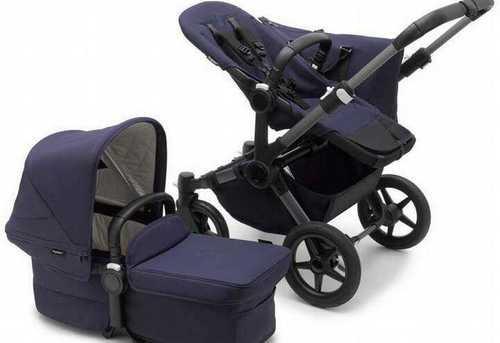 Коляска Bugaboo Donkey5 Graphite Dark navy новые