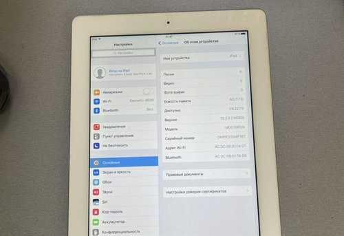 iPad 4 a 1458 64 gb