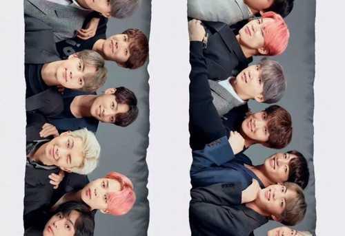 Подушка 150 x 50 дакимакура BTS kpop