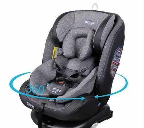 Поворотное автокресло Indigo aero isofix