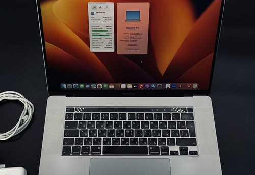 MacBook Pro 16 (2019), 1000 ГБ, Core i9, 2.3 ГГц, RAM 16 ГБ, Radeon Pro 5500M 4 ГБ