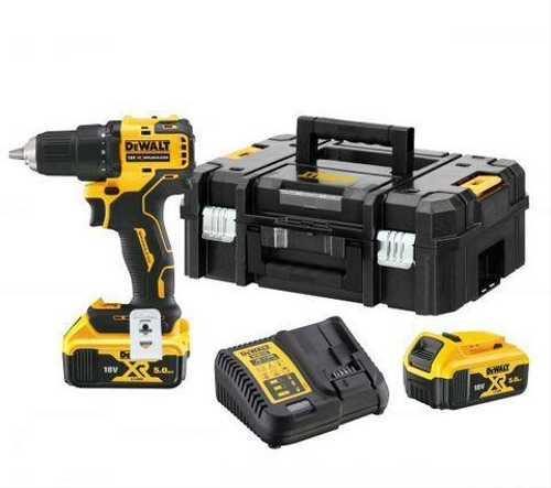 Дрель-шуруповерт бесщеточная dewalt DCD708P2T