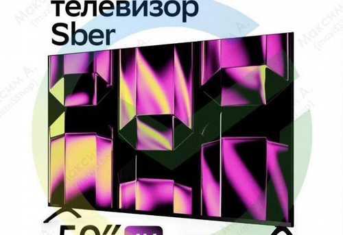 Телевизор Sber SDX-50U4123B, 50"(127 см), UHD 4K