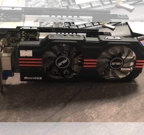 Видеокарта Asus GTX 650ti directCU II OC