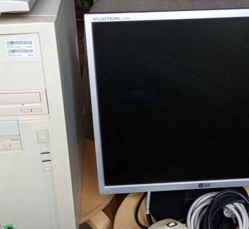 Компьютер Pentium-4 3Ггц с монитором