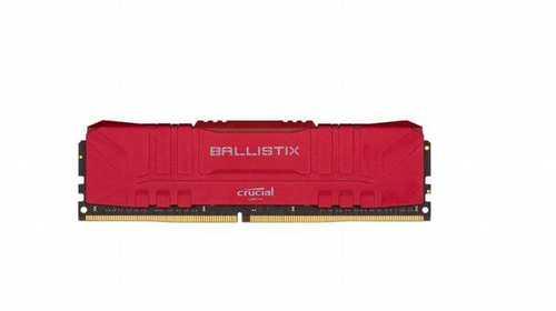 Оперативная память ddr4 Crussial Balistix Red 8gb