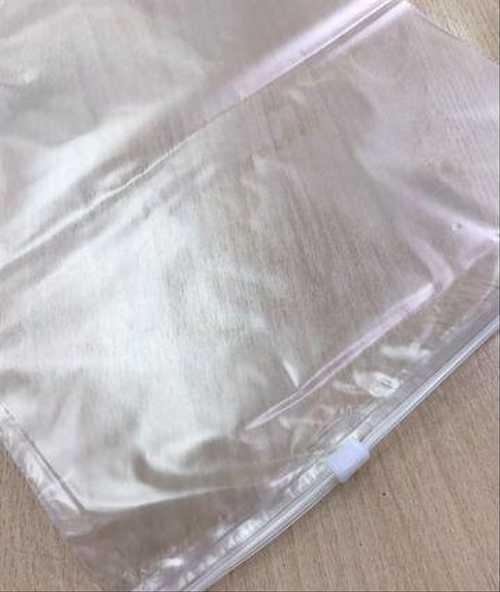 Упаковачный пакет для одежды zip lock с бегунком