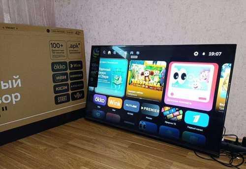 Телевизор Sber 43 дюйма FullHD Smart TV новый