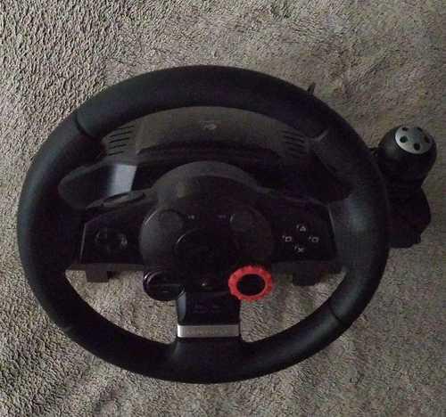 Руль logitech driving force gt