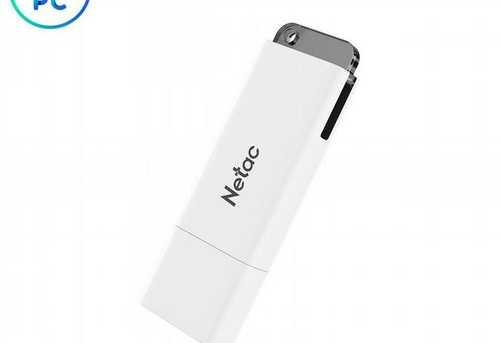 Флеш Диск 128GB Netac U185 White USB 2.0