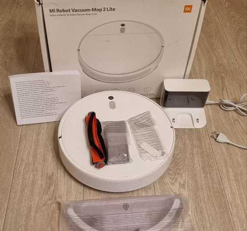 Робот пылесос xiaomi mi robot vacuum mop 2 lite