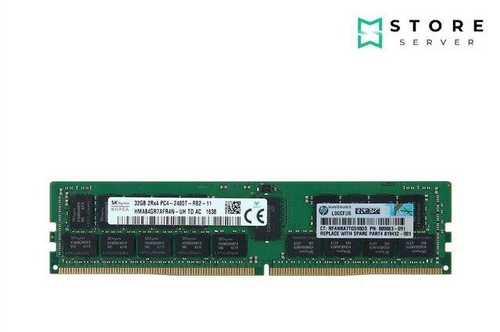 Оперативная память 32GB DDR4 PC4-19200 (2400T) ECC