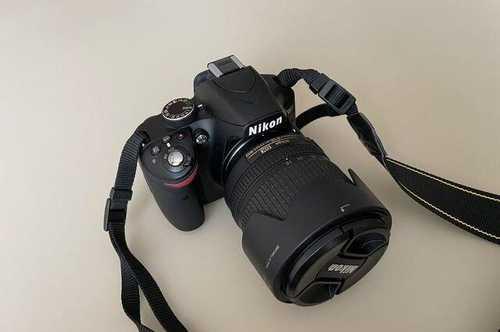 Зеркальный фотоаппарат nikon d3200 18-105