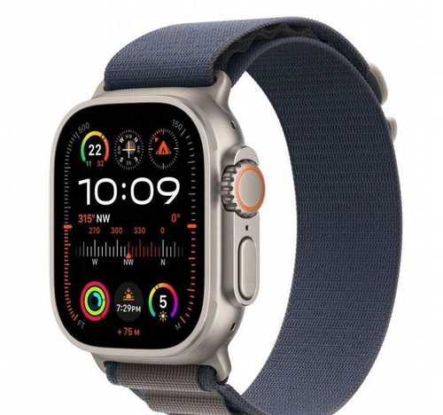 Apple Watch Ultra 2 49mm Blue Alpine Loop M