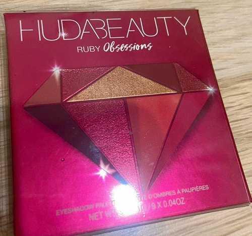 Палетка теней Huda Beauty ruby obsessions