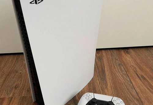 Sony PlayStation 5 с blu-ray CFI-1100 и dualsence